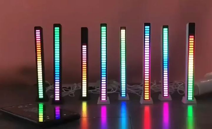 SPC-Led Bar equalizer Lampu audio Spectrum Sensor suara RGB Music ...