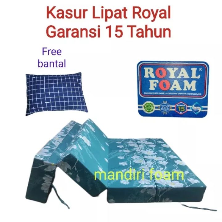 Kasur Lipat Royal Foam Tebal 5, 10 dan 15 Kasur Lipat Royal Foam Asli | Lazada Indonesia