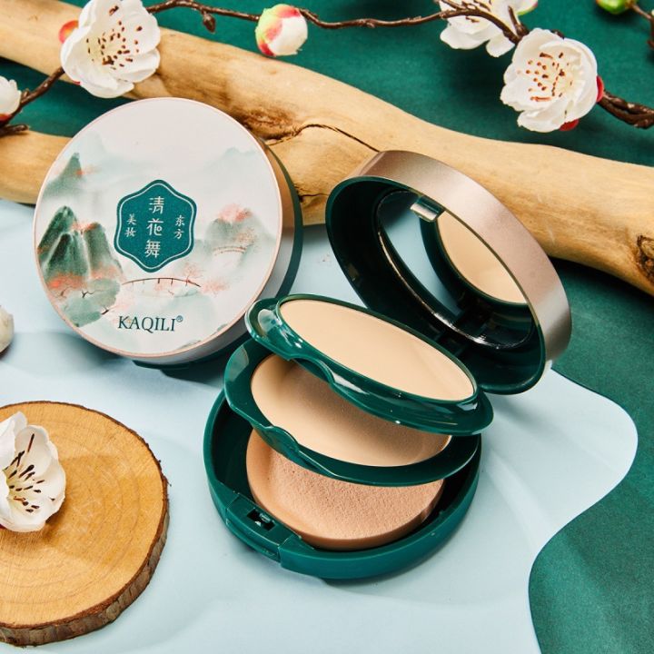 Kaqili Double Layered Moisturizing กันน้ําแป้งเค้กแต่งหน้ายาวนาน Mist ...