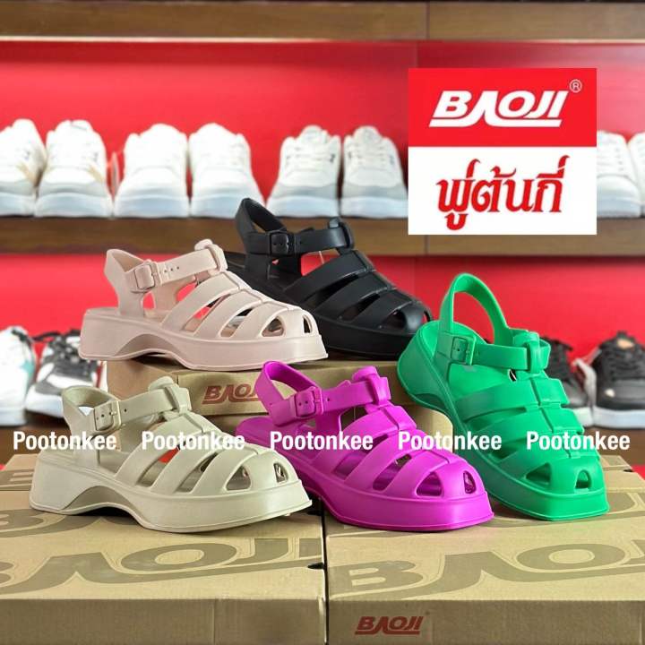 Baoji BJW BO37-134 รองเท้าบาโอจิ รองเท้าผู้หญิง ไซส์ 36-41 ของแท้ ...