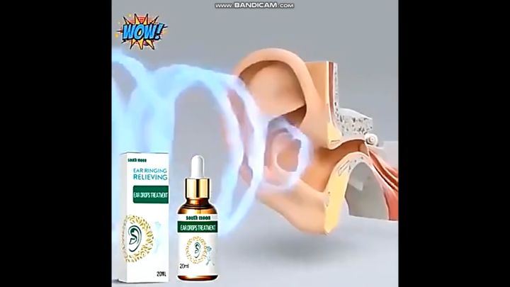 EAR DROPS TREATMENT for ear infection tinnitus ear ringing pain relief ...