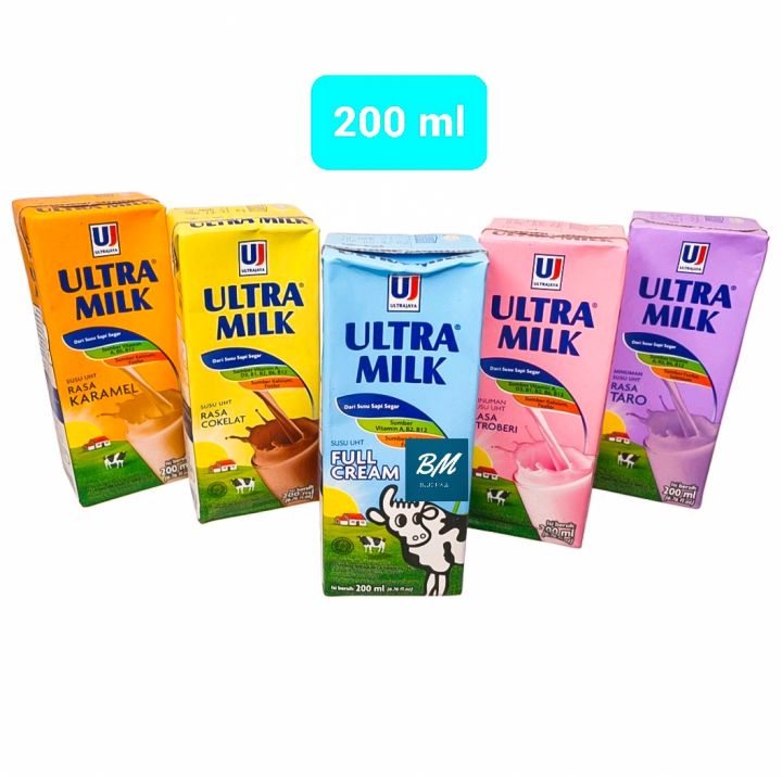 Susu Ultra Milk 200 ml / Susu UHT ULTRAMILK Netto 200 ml | Lazada Indonesia