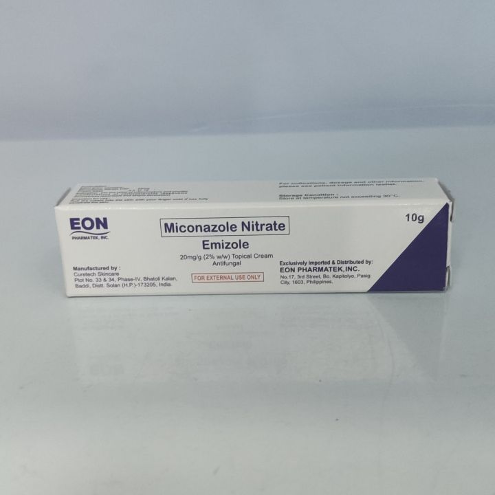 Miconazole Emizole Topical cream 10grams | Lazada PH