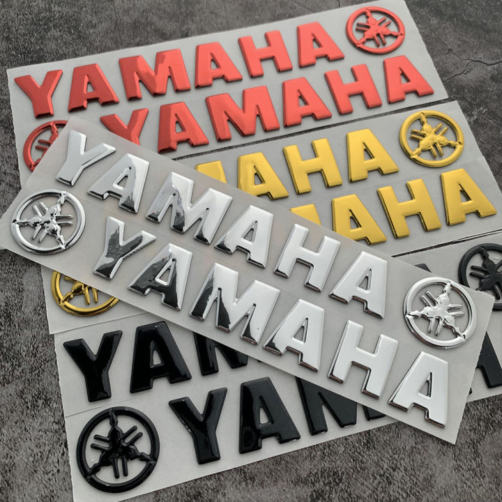 Yamaha Logo Sticker 3d