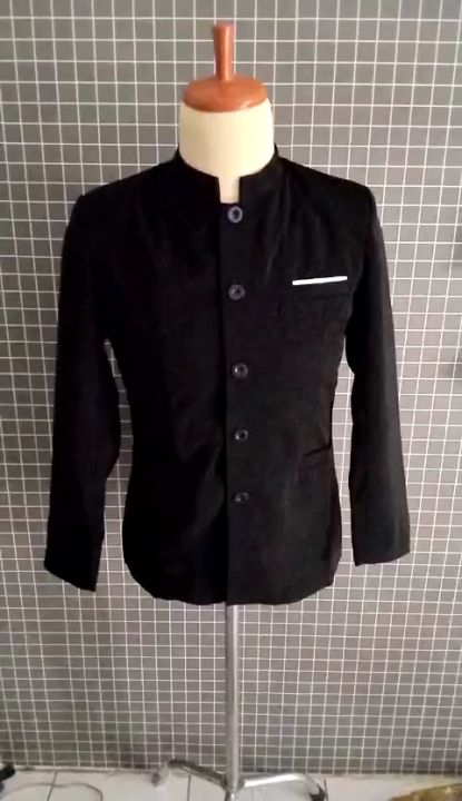 Jasko Polos Motif Saku Tutup Jas Koko Jasko Premium Jas mandarin ...