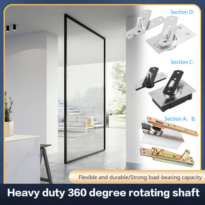 Upper And Lower Rotating Shafts Hinges Revolving Door Hardware ...