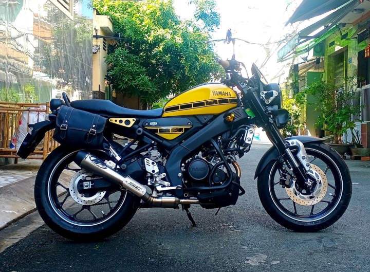 Tui treo xe XSR155, túi treo xe XSR155, bag for Yamaha XSR155, XSR155 ...