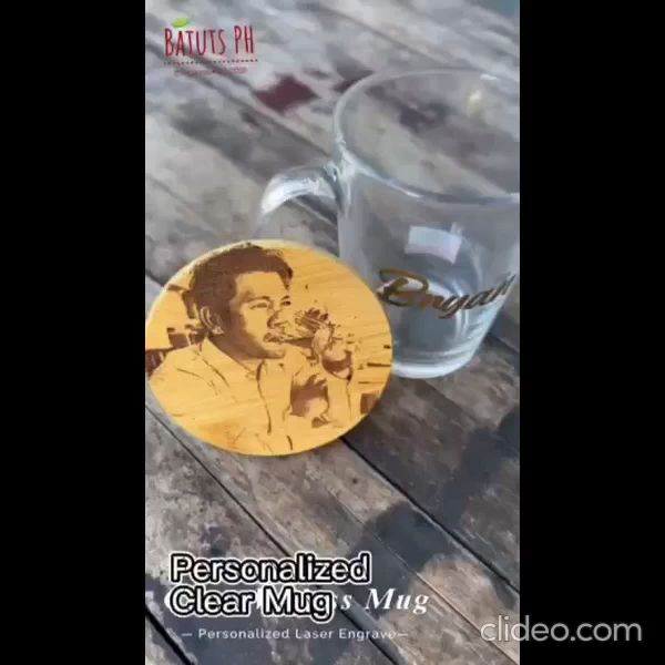 BatutsPh - Personalized Clear Glass Mug Coffee Custom Gift Souvenir ...