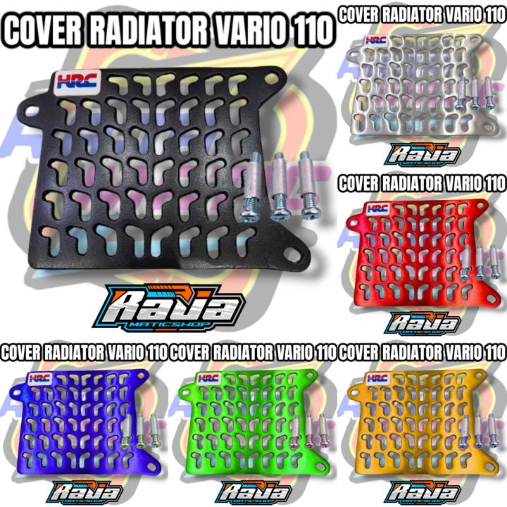 Cover Radiator HRC Vario 110 Cnc Vario Karbu Almunium / Tutup Cover ...