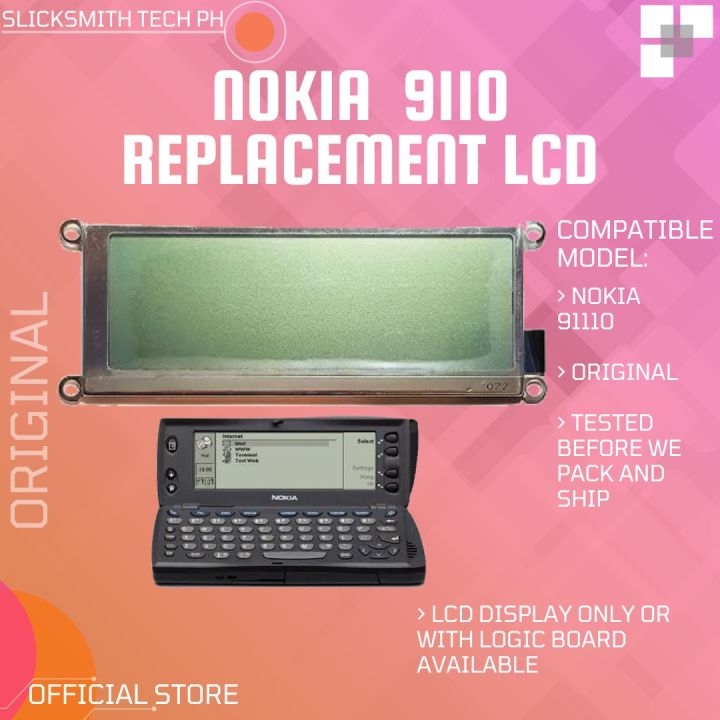 Nokia 9110 LCD Replacement Model 1999 | Original Nokia Parts | Lazada PH