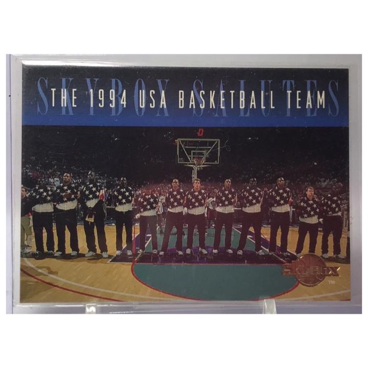 The 1994 USA Basketball Team Dream Team II Skybox no. 198 NBA card ...