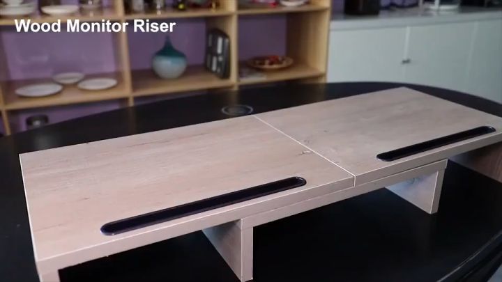 DIY HOME - 3 Shelf Screen Stand with Adjustable Length and Angle Dual ...