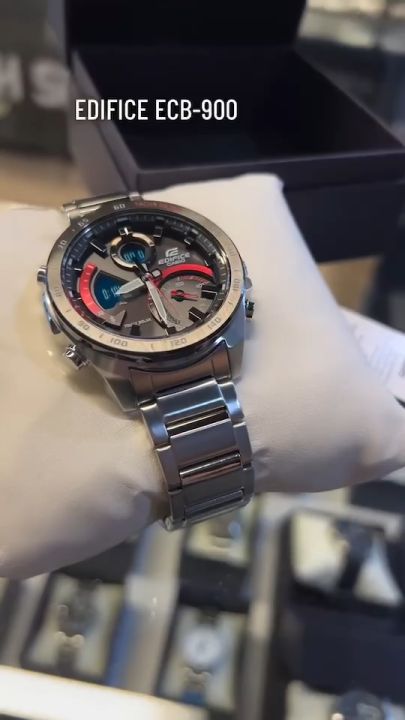 Casio Edifice นาฬิกาผู้ชาย รุ่น ECB-900DB-1A คาสิโอ | Lazada.co.th