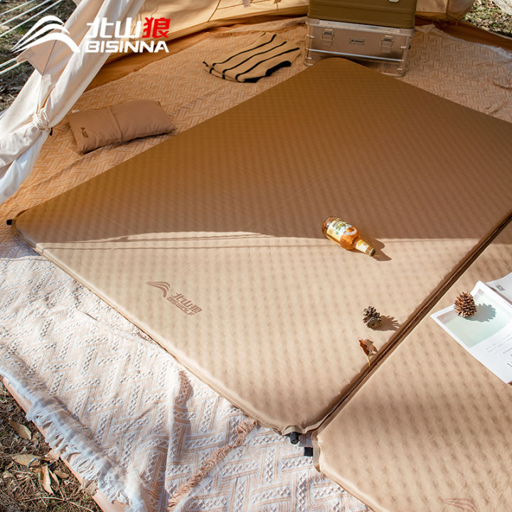 BSWolf Air Mattress Self-inflating Comfortable Camping Tent Mat Folding ...