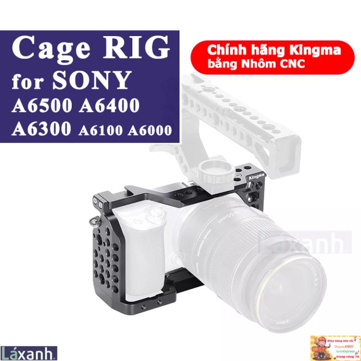 Sony A6500 A6400 A6300 A6100 A6000 | Khung bảo vệ rig cage rigcage ...