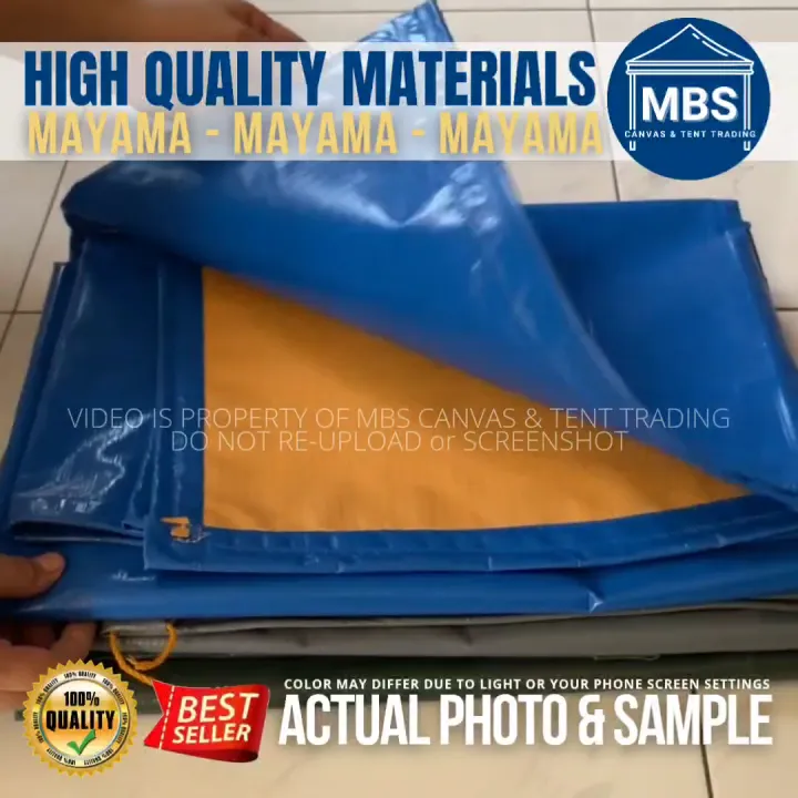 LONA TRAPAL TOLDA | 2-TONE | 10x10 10x12 10x15 12x20 | MAYAMA (Rain ...