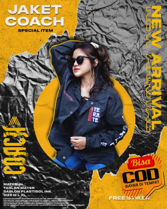 PROMO JAKET COACH TERATE TERBARU DAN TERLARIS // Jaket Pria // Jaket ...