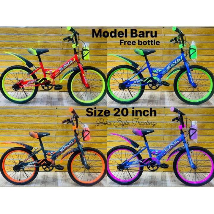 BICYCLE BMX / RIM ALLOY / BASIKAL BUDAK / 50% SIAP PASANG / BICYCLE KIDS / 20 SAVA AGE 7-10 ...
