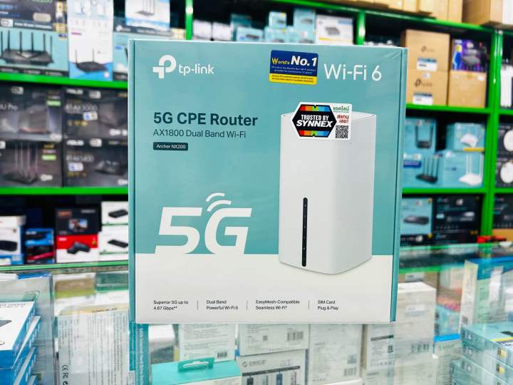 Archer NX200 5G AX1800 Wireless Dual-Band Gigabit Router | Lazada.co.th