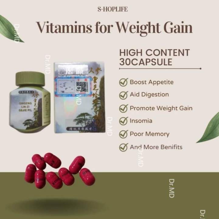 Dr.MD LingZhi lin zhi Vitamins Original Ginseng Lin Zi Geji Pil ...