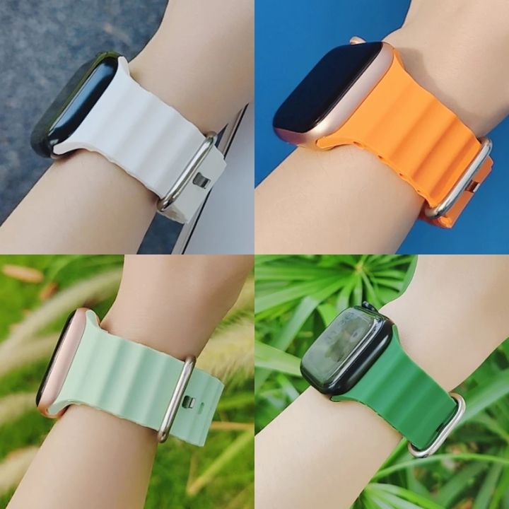 Ocean Strap for Apple Watch 10 Band Ultra 2 1 49mm 46mm iWatch Series ...