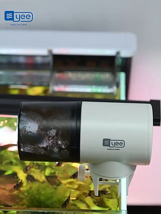 YEE Fish Tank Automatic Feeder, Smart Timing Fully Sealed Aquarium ...