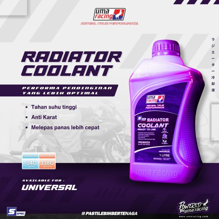 AIR RADIATOR COOLANT UMA RACING 1 LITER | Lazada Indonesia