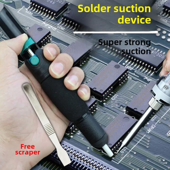 Manual Non-Slip Powerful Solder Extractor Tool For Welding Soldering ...