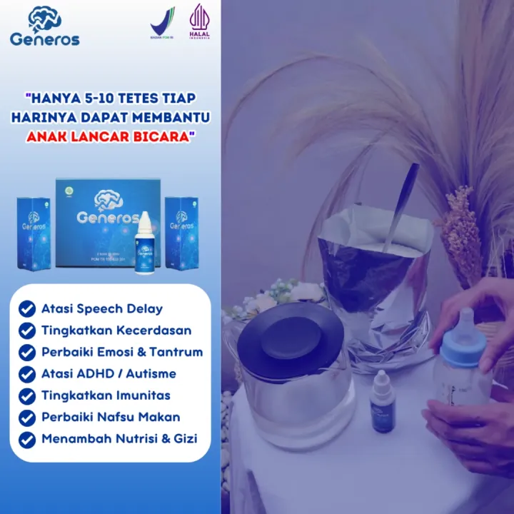 Generos Original Multivitamin Anak Menutrisi Otak Menjaga Kesehatan ...