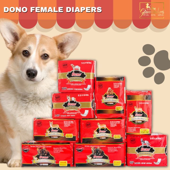 DONO Female Dog Diaper | Lazada PH