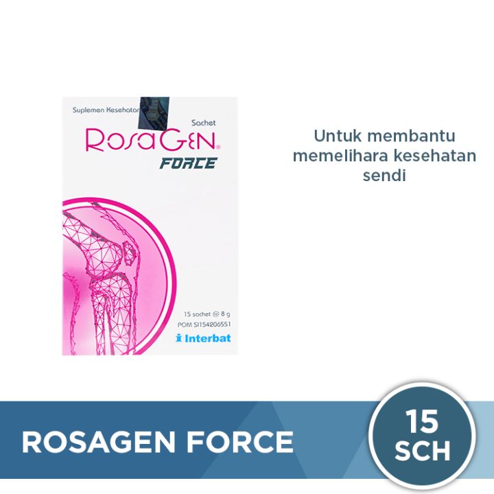 ROSAGEN Original Obat Herbal 100% Ampuh Merawat Tulang & Sendi Bpom ...