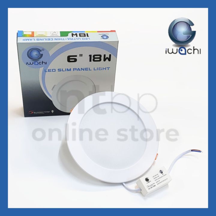 IWACHI 18Watt 6" Led Round Panel Light / Led Downlight | Lazada