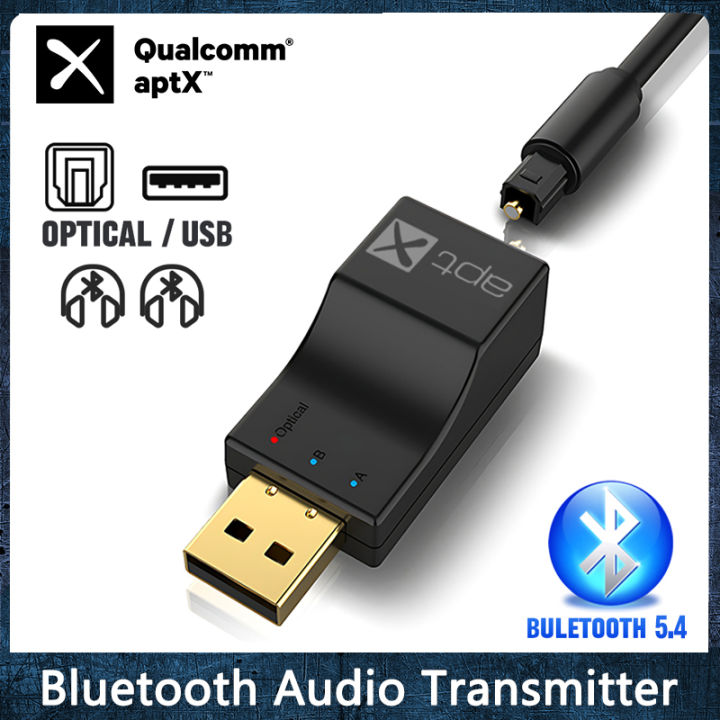 Mới USB quang âm thanh Bluetooth Transmitter Bluetooth 5.4 Adapter APTX ...