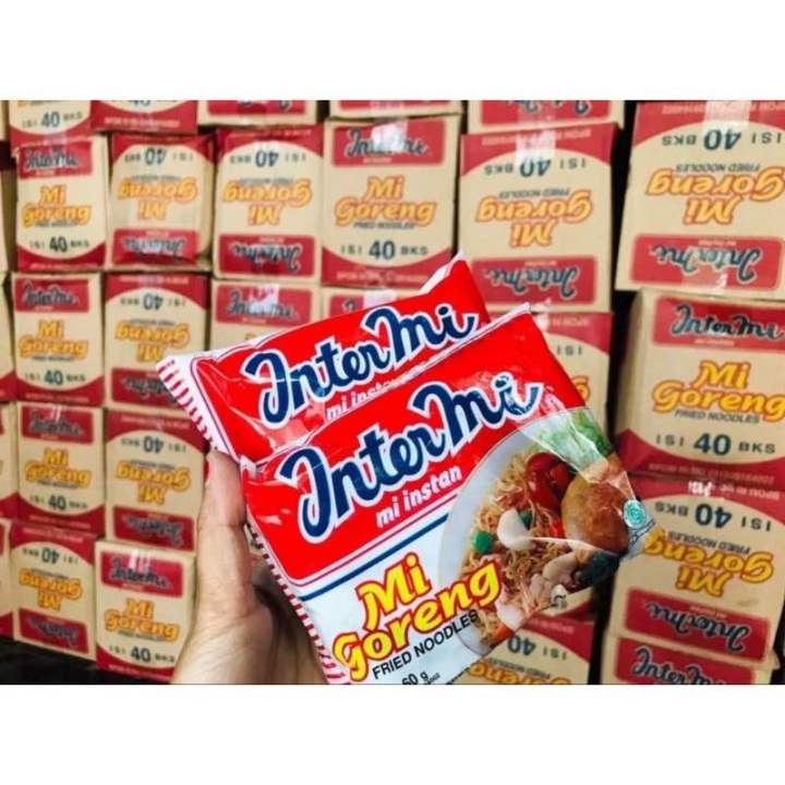 [COD] Intermie Goreng 1 Dus isi 40 Bungkus / Mie Instan Intermie Goreng ...