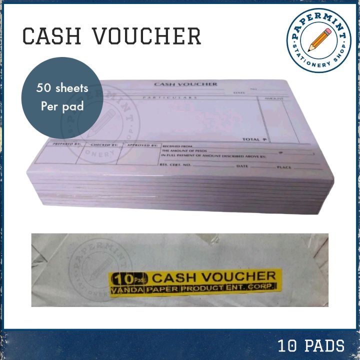 Cash Voucher & Petty Cash Voucher Booklets - Durable, Easy-to-Use ...