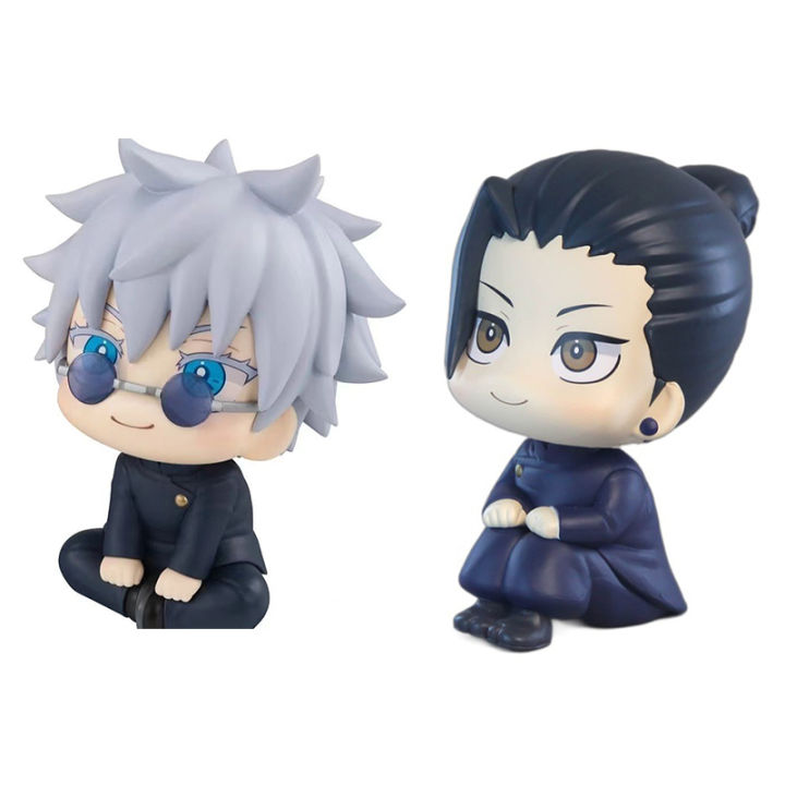 10cm Jujutsu Kaisen Mini Figures Satoru Gojo Figure Action Geto Suguru ...