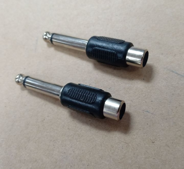RCA JACK TO MONO PL55 CONNECTOR FOR AUDIO SOUND SYSTEM | Lazada PH