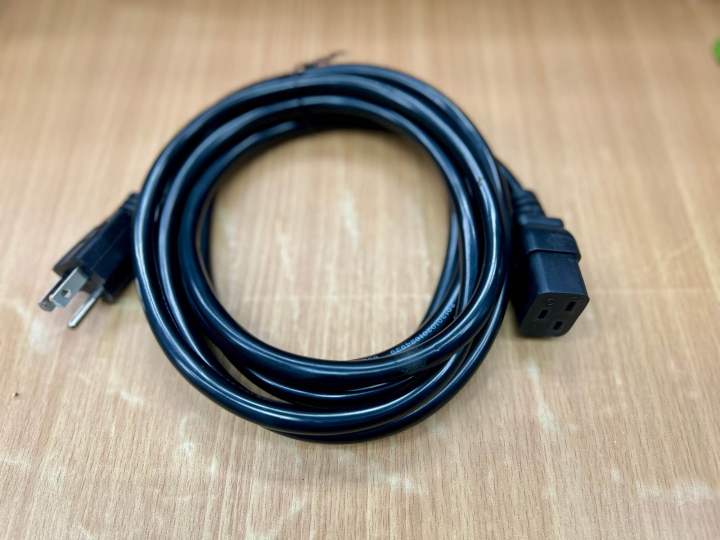 AC Power C19 3m. 16A / 250V | Lazada.co.th