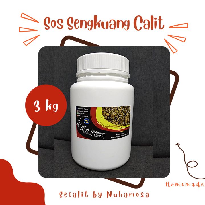 3kg Homemade Sos Sengkuang Calit | Lazada