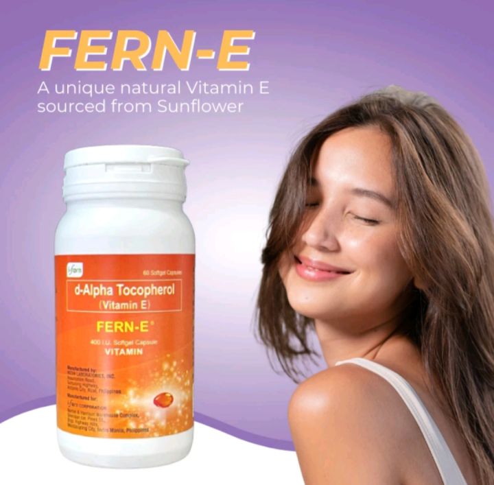 I-FERN E 60 SOFTGELS CAPSULES VITAMIN E 100% ORIGINAL | Lazada PH