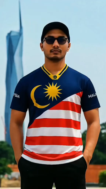 2025 Merdeka 68th Malaysia Jersey Men Independent Shirts 1957 Merdeka T ...