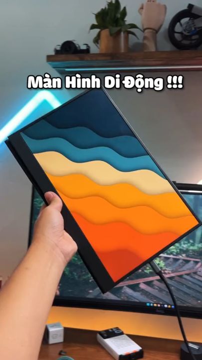 Màn Hình Di Động - Full HD - IPS Kết nối Type-C và HDMI - dùng cho điện ...