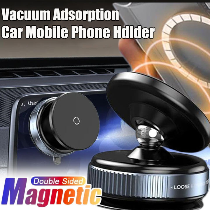 Double Sided Suction Cup Magnetic Phone Holder Lazy Multi-functional ...