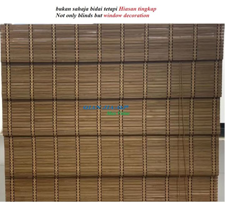 QIAN JIA-QJ BAMBOO BLINDS INDOOR ROMAN, BIDAI TINGKAP BULUH DALAMAN ...