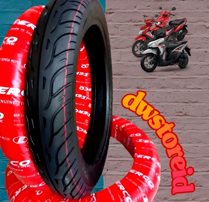 Ban motor tubeless metic ring 14 80 90 & 90 90 ban DEPAN BELAKANG Honda ...