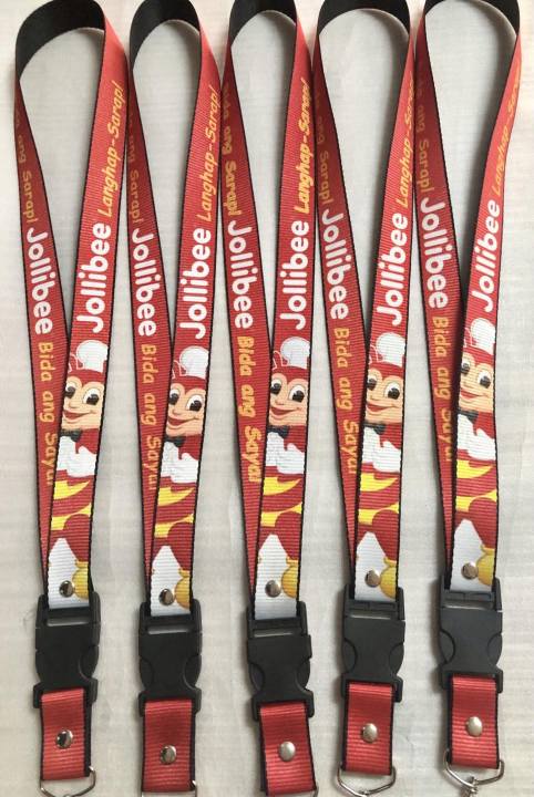 JOLLIBEE NEW design ID Lace ID Sling Lanyard | Lazada PH