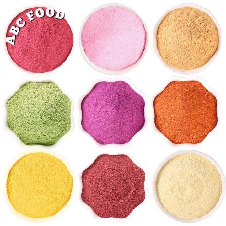 Powder Pure Natural baking Food Colouring Powder 粉 Fruits vege Powder ...