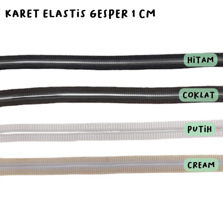 KARET ELASTIS GESPER 1CM IMPOR | Lazada Indonesia
