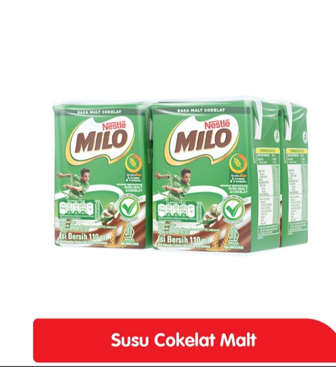 4 susu milo 110ml | Lazada Indonesia