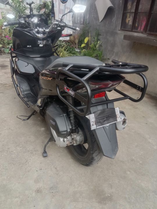 HONDA PCX 160&150 - TOP BOXES BRAKET W/sidepannier (powder coated ...
